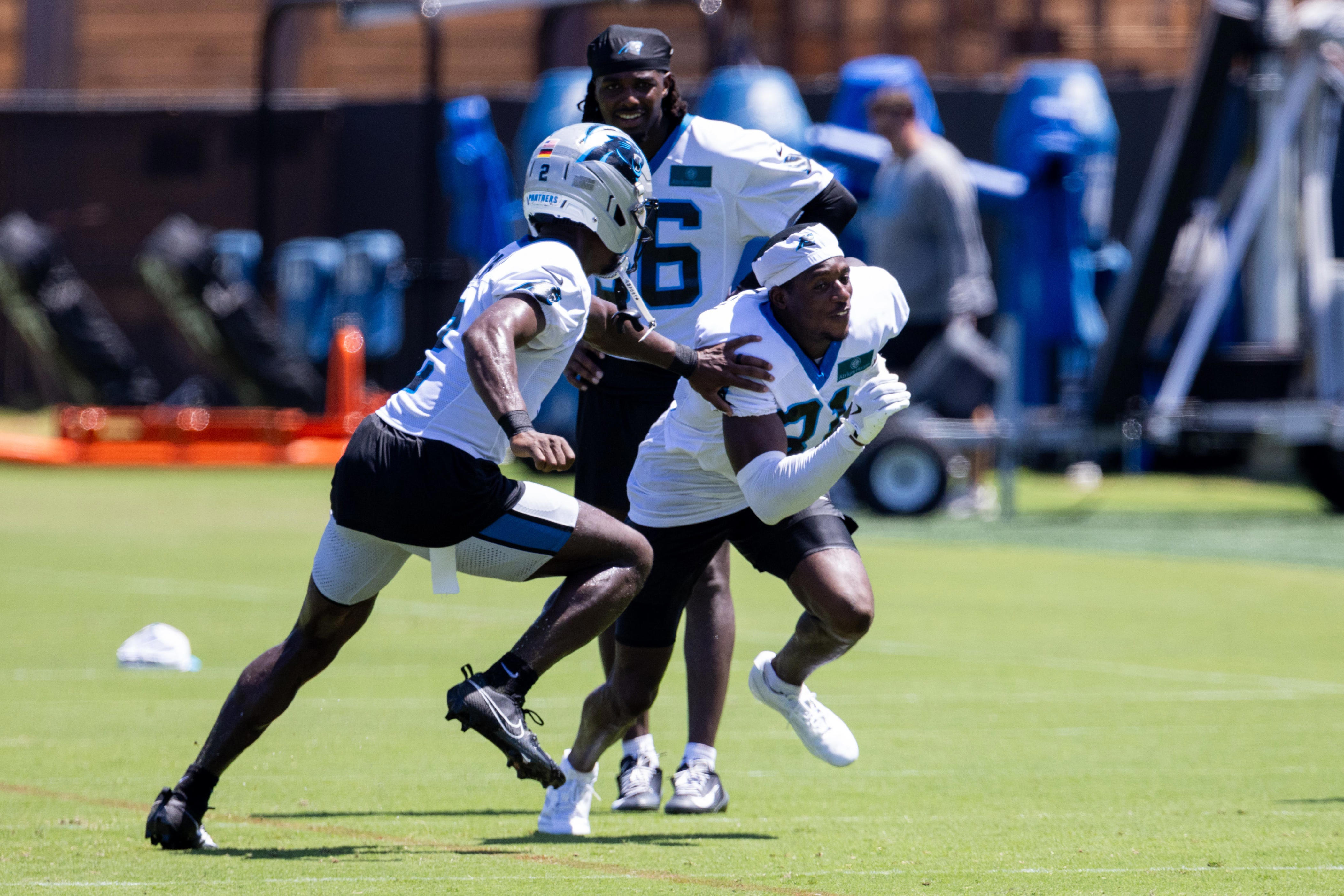 Panthers WR Xavier Legette says this rookie CB has really stood out in ...