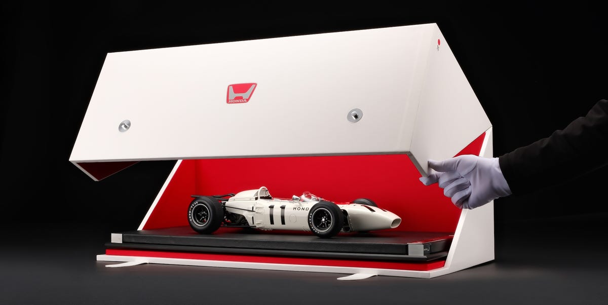 Honda's Historic F1 Model Race Cars Are Realistic, but the 1:8 Scale ...