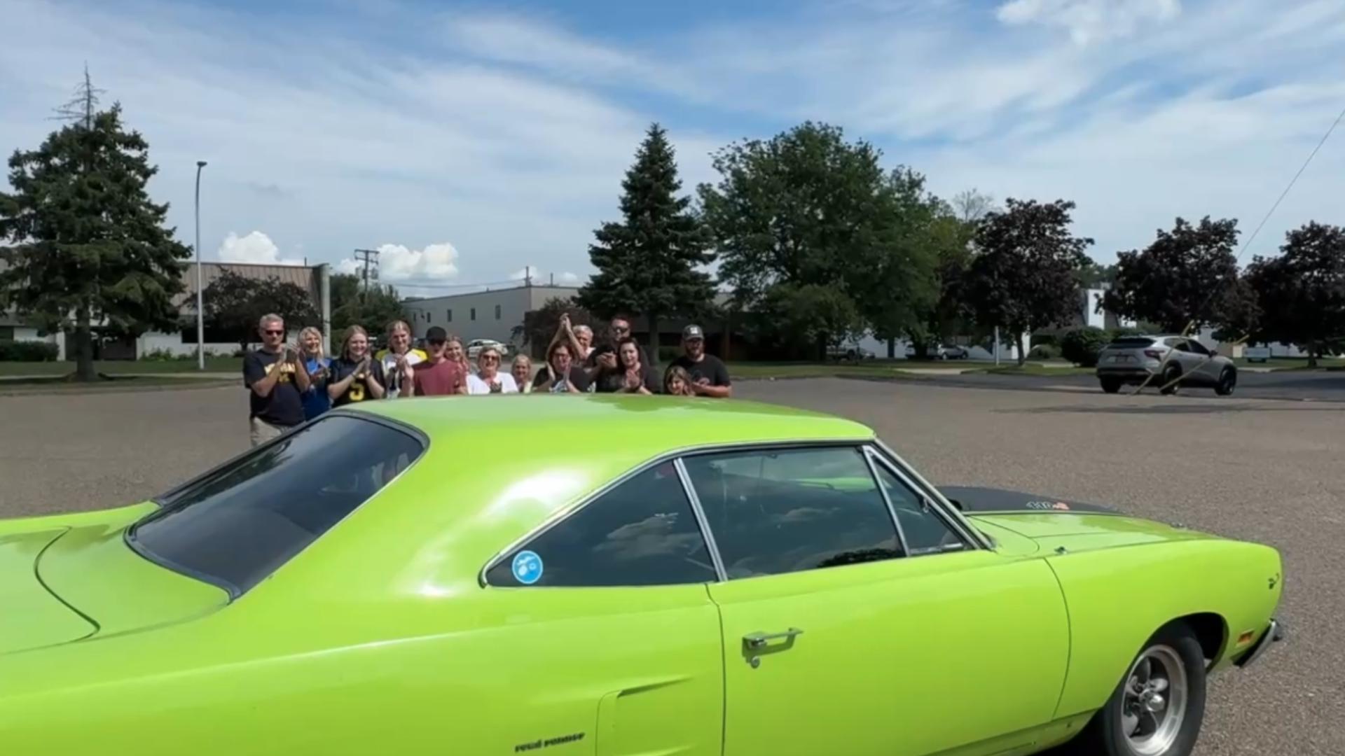 Michigan auto shop helps restore man's dream car after his death