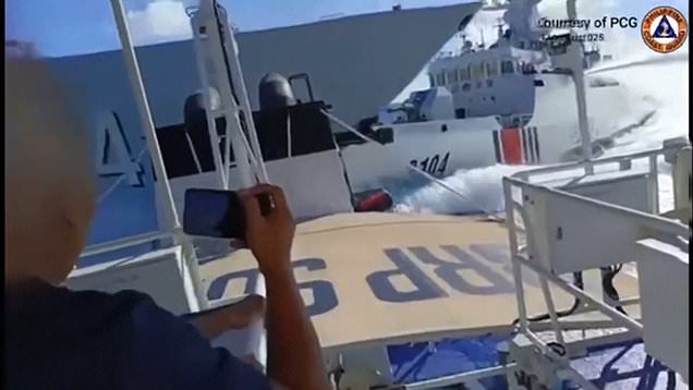 Chinese ship written off after second Chinese ship crashes into it