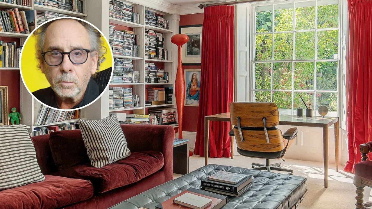 Tim Burton’s Unexpected Red: The Decorating Trend That Just Keeps Growing
