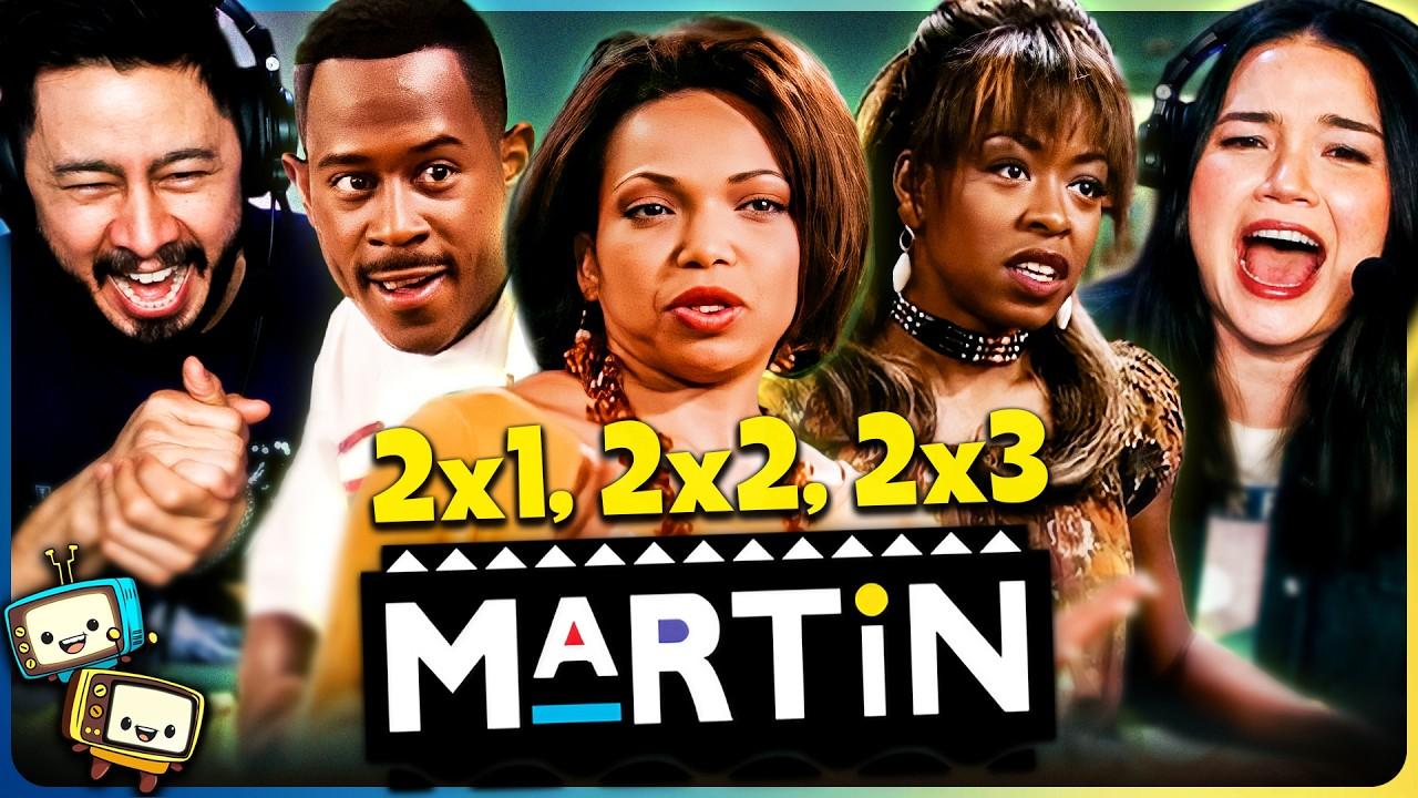 Martin (1993) 2x1, 2x2 & 2x3 Reaction! | First Time Watch | Martin Lawrence (part 1)