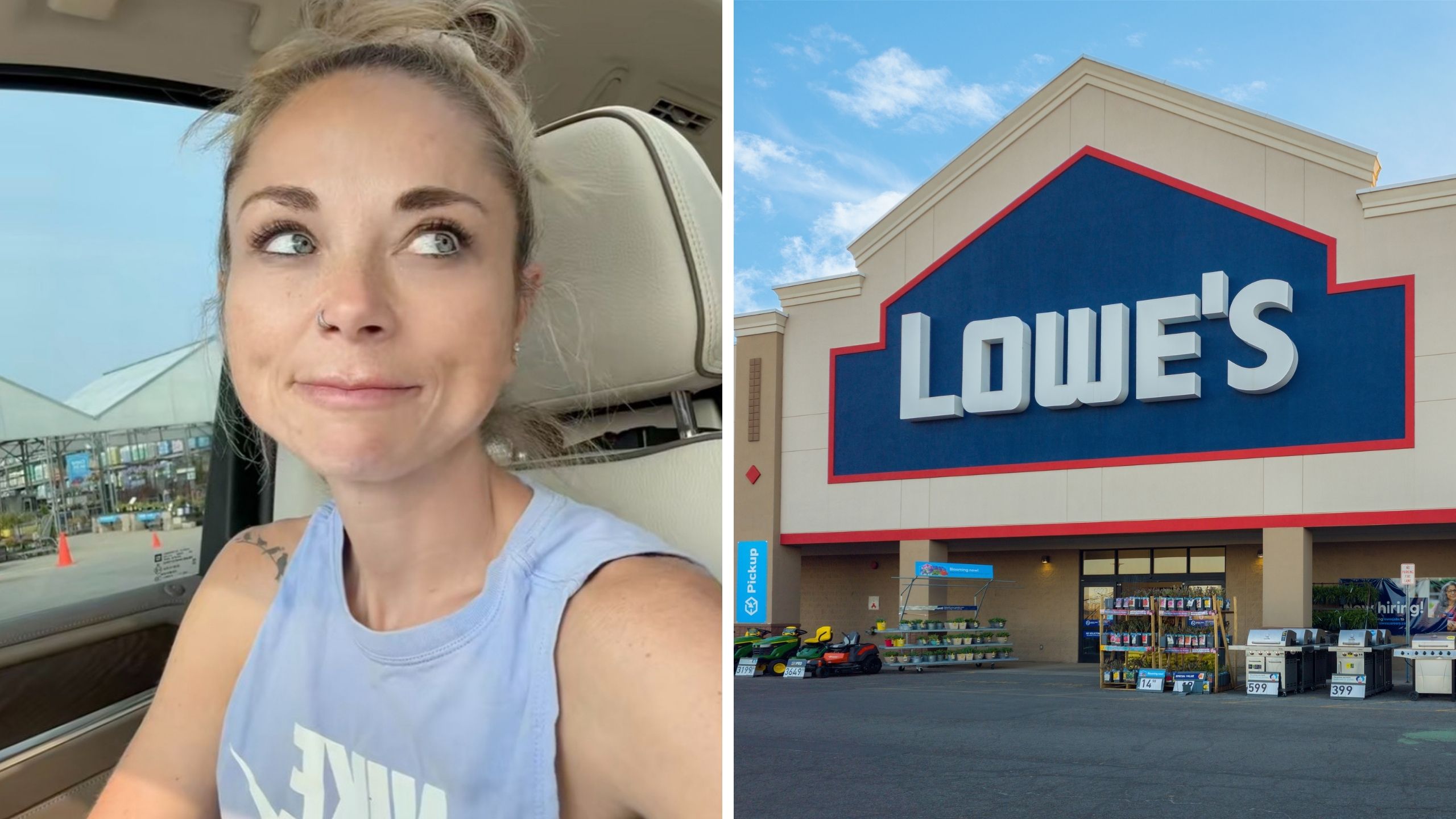 ‘Really?’: Lowe’s customers asks home and garden worker what they do with old flowers. She can’t ...
