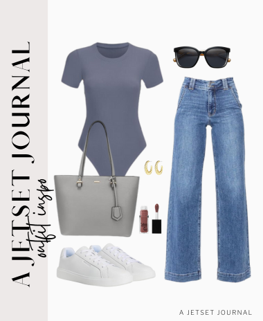 Outfit Combos with Bodysuit and Jeans