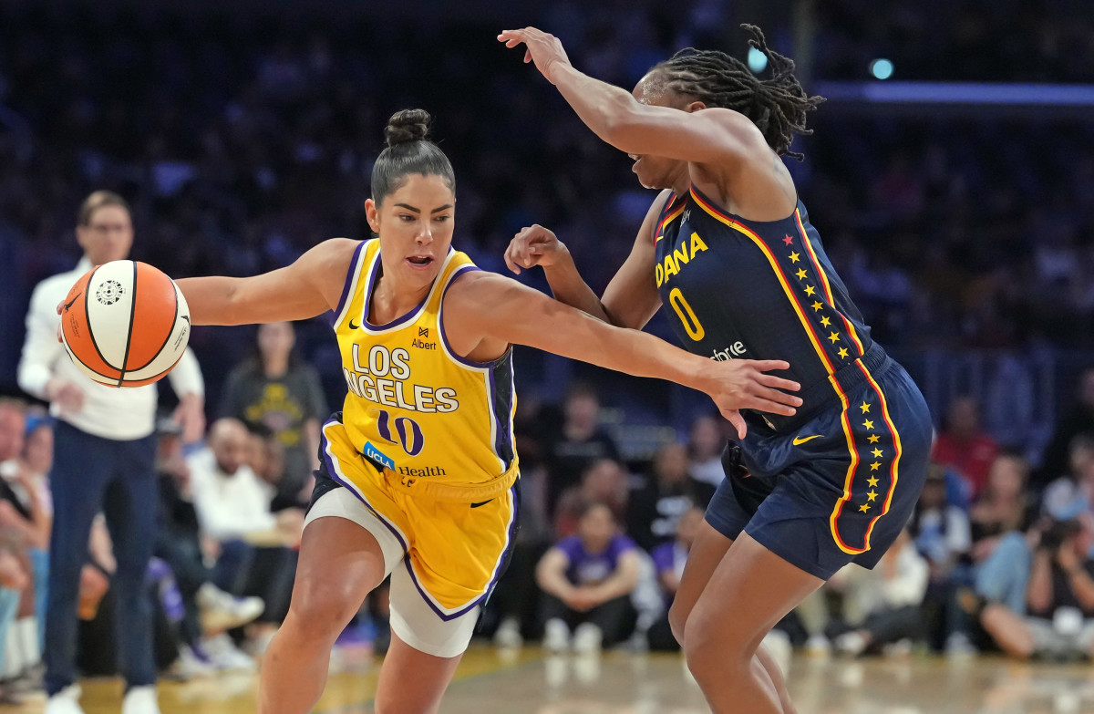 Sparks’ Kelsey Plum Joins Caitlin Clark in WNBA History on Tuesday