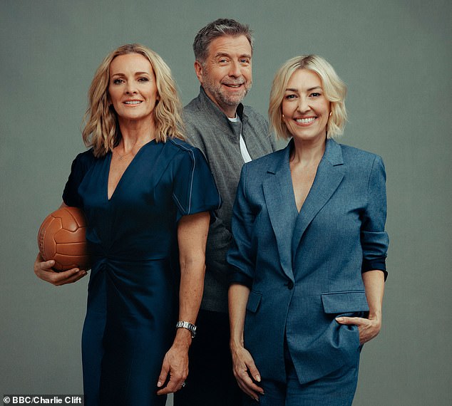 Pictured: Match of the Day's new line-up pose together ahead of debut ...