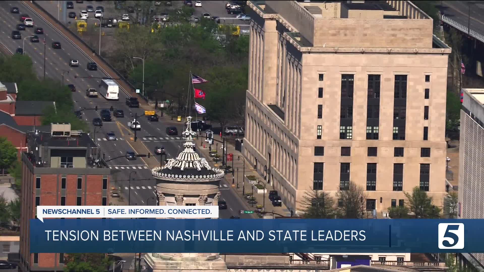 State vs. City: Power struggle intensifies over Nashville's future