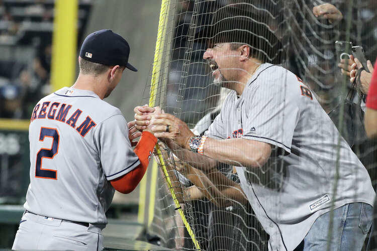 Watch: Astros honor Alex Bregman with tribute in Houston homecoming