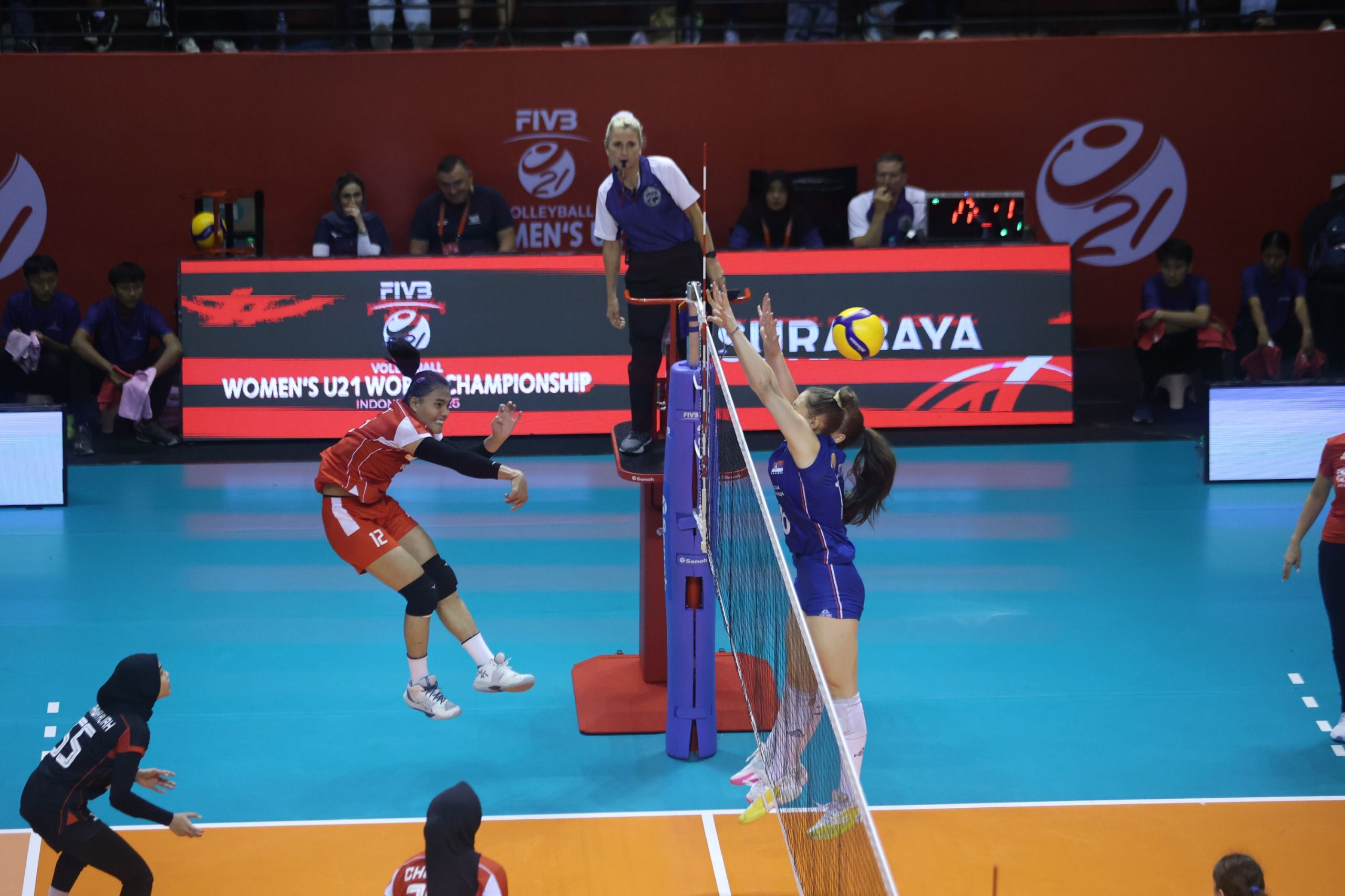 Kejuaraan Dunia Voli U-21 2025 - Junaida Santi Jadi Top Scorer di Hari Ulang Tahun