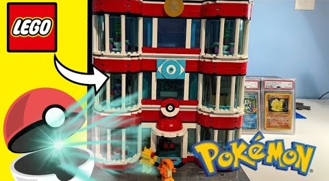 LEGO Pokémon Center Custom Modular Building