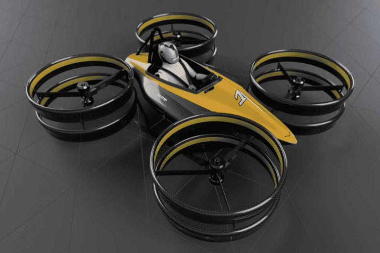 Meet the AirKart, a flying go-kart that looks like it’s straight out of ...