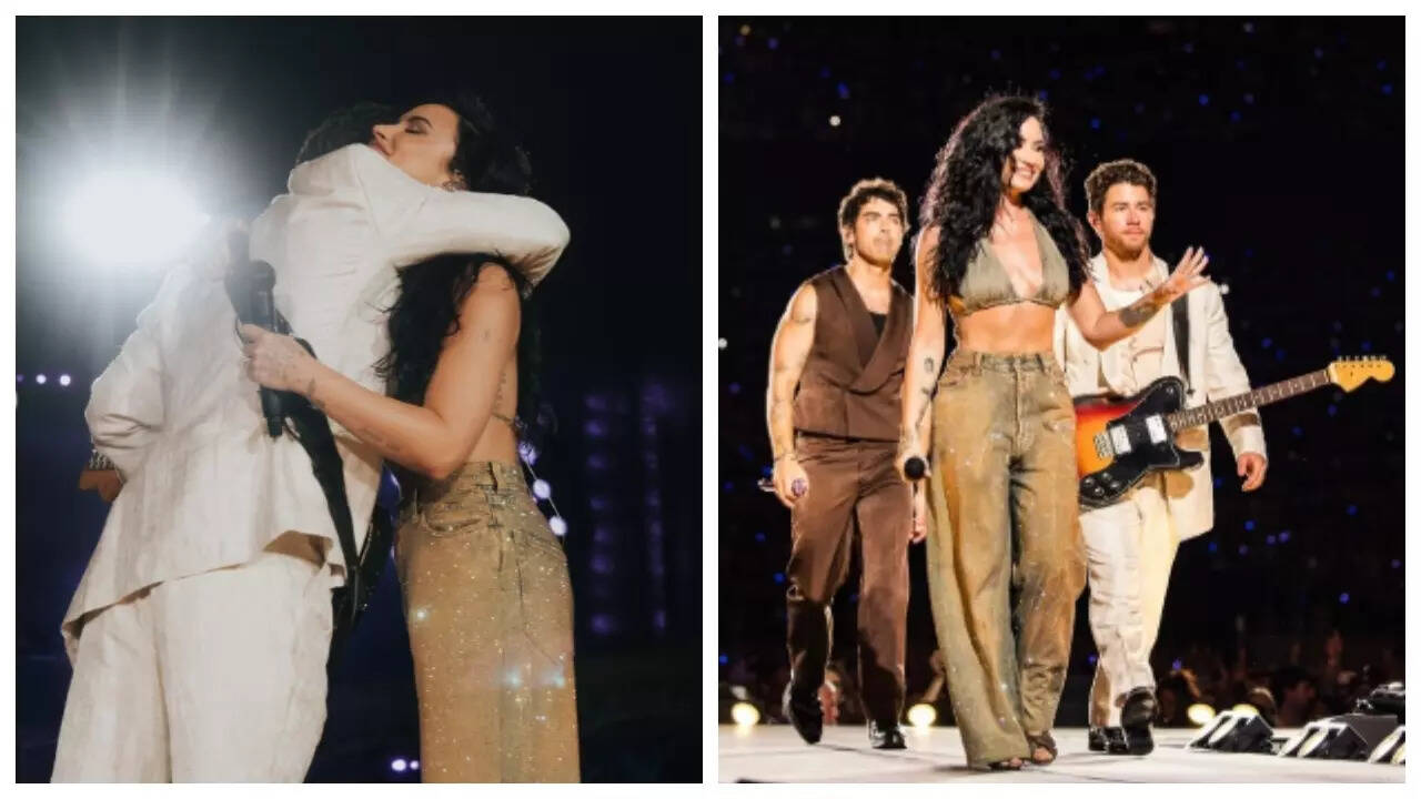 Have Nick Jonas and Demi Lovato buried the hatchet? 'Camp Rock' fans ...