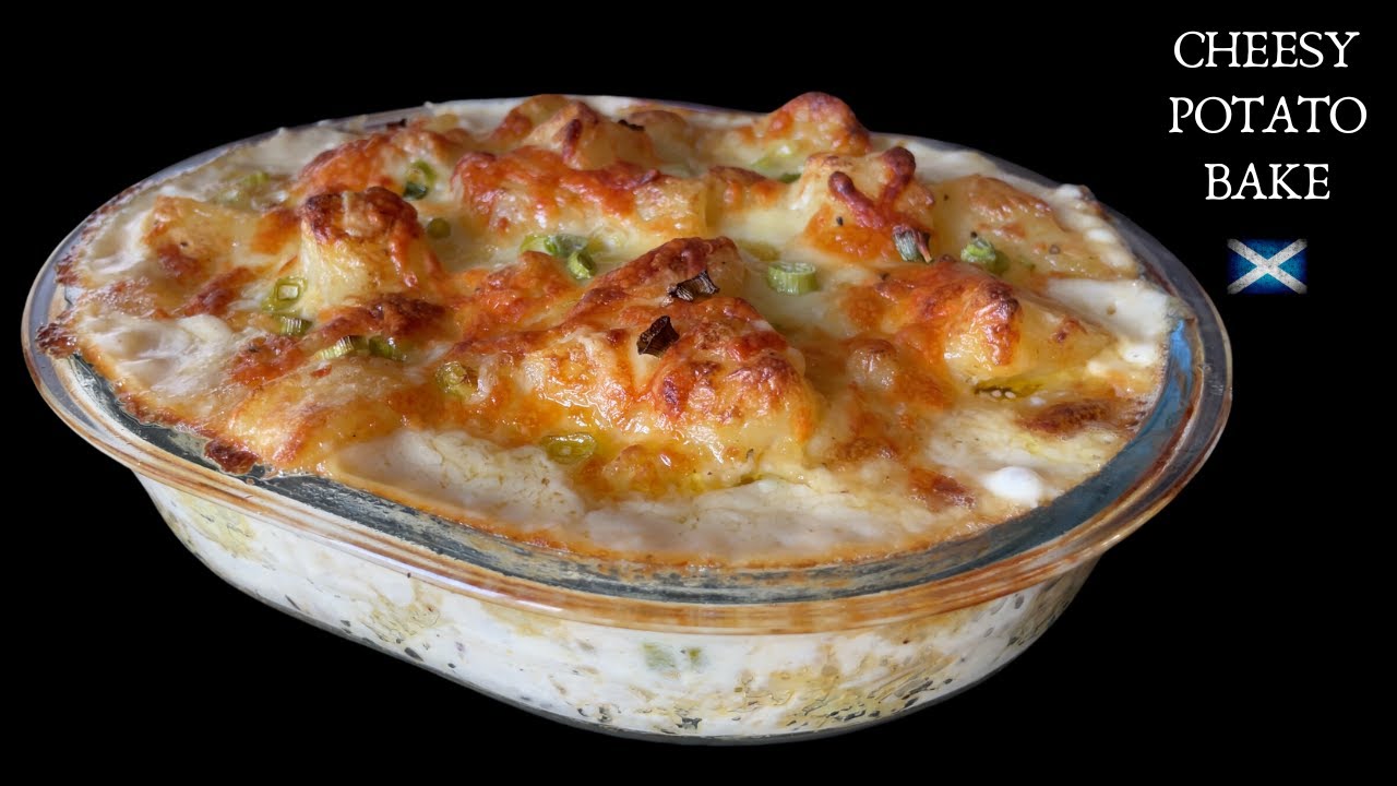 Cheesy Potato Casserole | Easy Cheese & Potato Bake | Delicious Side ...