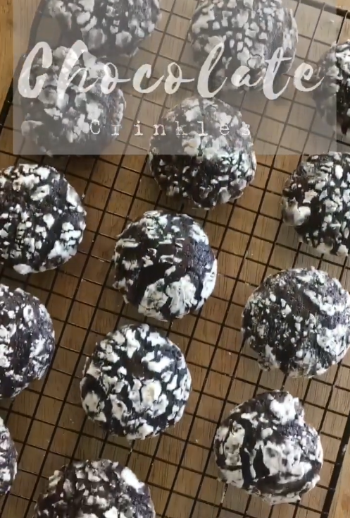Soft & Chewy Chocolate Crinkles | The Ultimate Chocolate Cookie Recipe