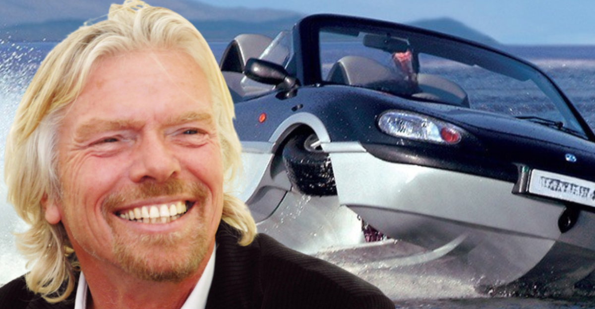Richard Branson’s Exotic Car Collection Is Just As Wild As He Is