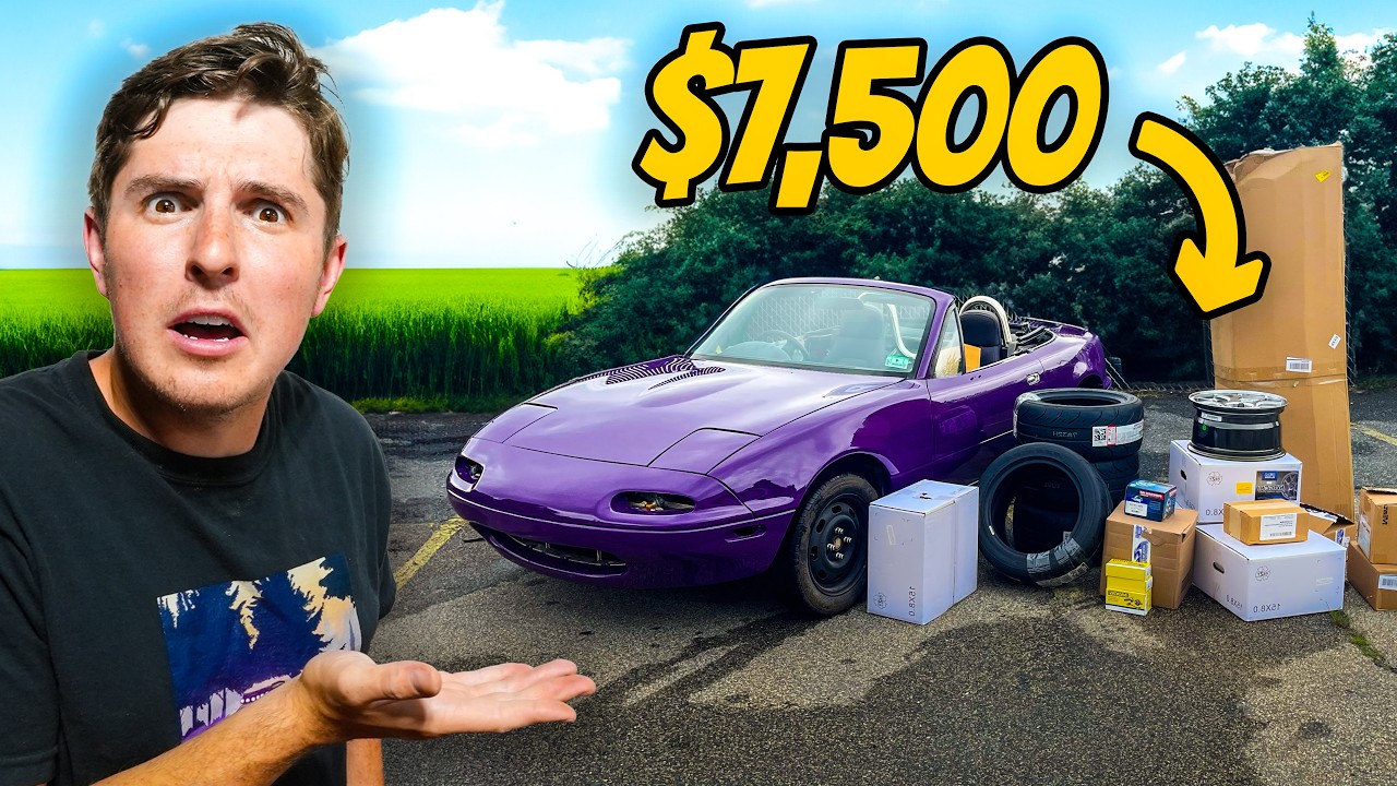 $7,500 Suspension Upgrade on Our $500 Mazda Miata
