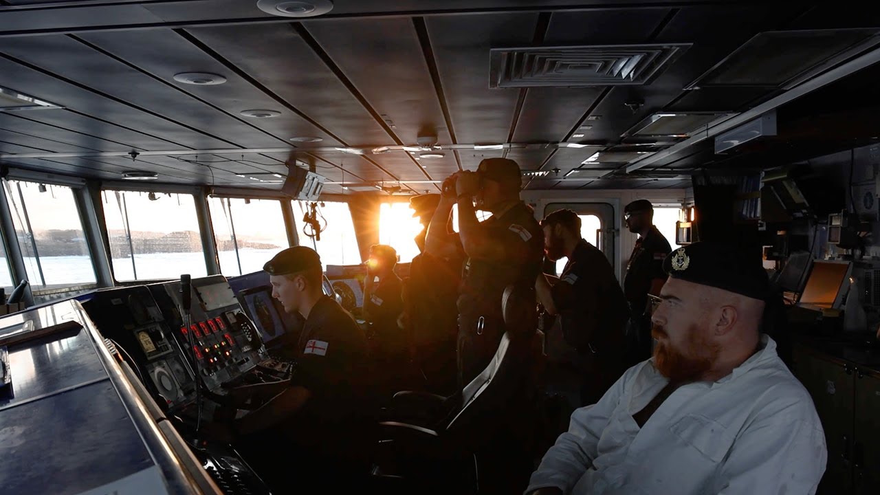 HMS Severn deploys to Jersey during maritime tensions