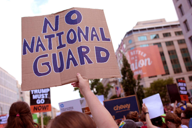 Photos: Scenes from Trump's takeover of D.C.