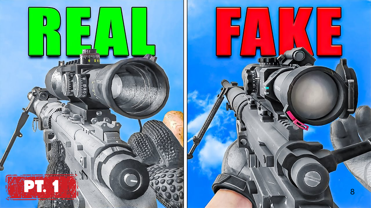 I Tried FAKE Versions of Iconic Call of Duty Guns Pt. 1