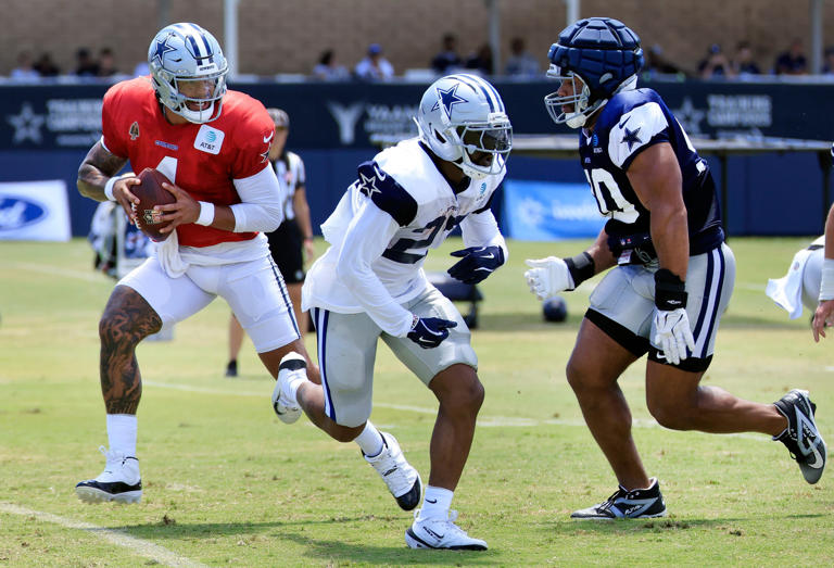 What we learned at Cowboys training camp on Sunday: Tyler Booker’s ...