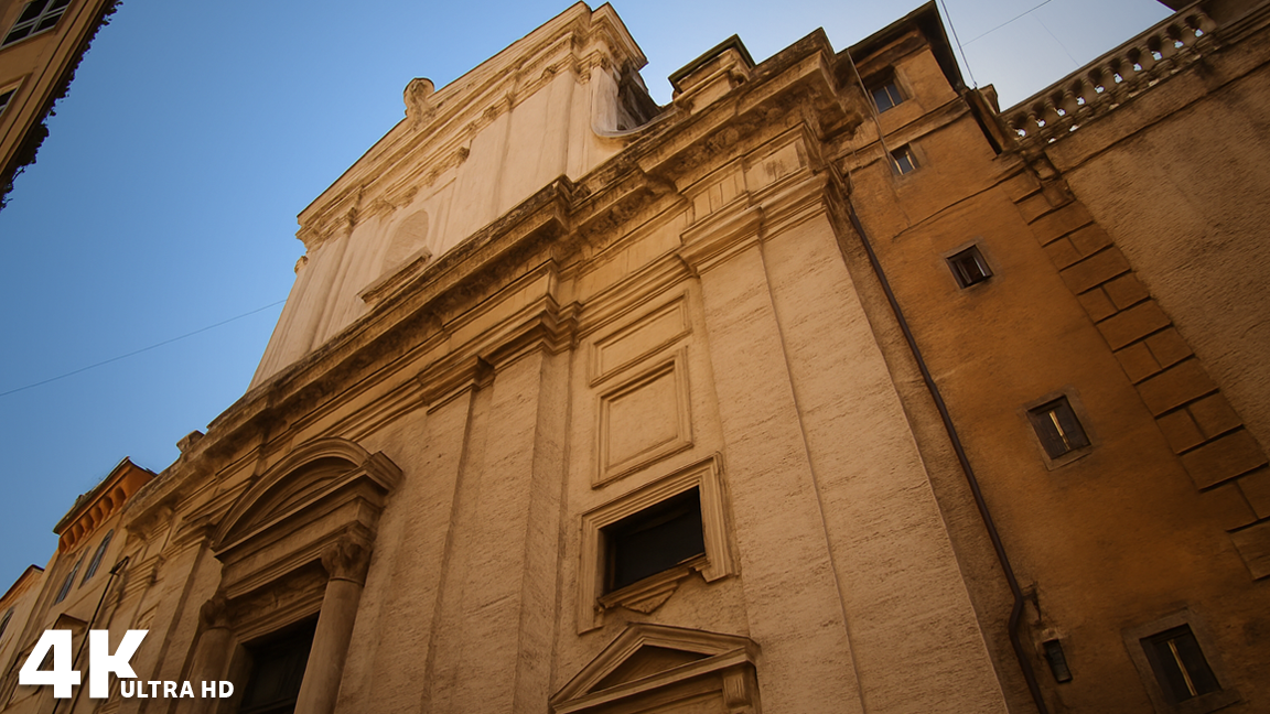 Via del Corso in Rome Italy – Walking Tour (4K)