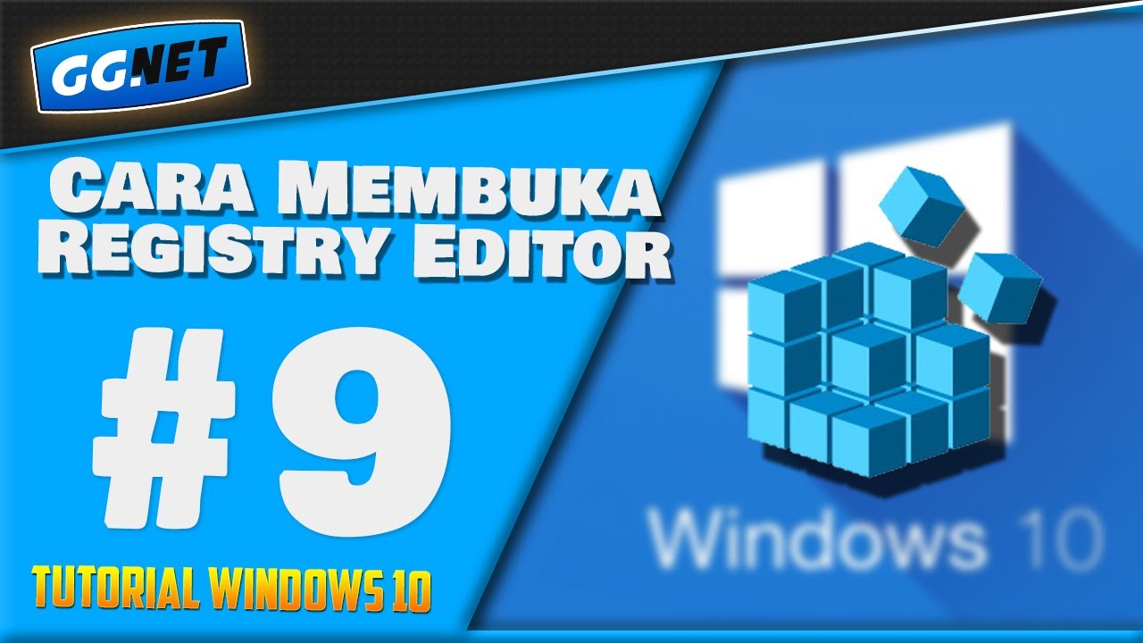 5 Cara Membuka Registry Editor Di Windows 10, Mudah Banget! - Tutorial ...
