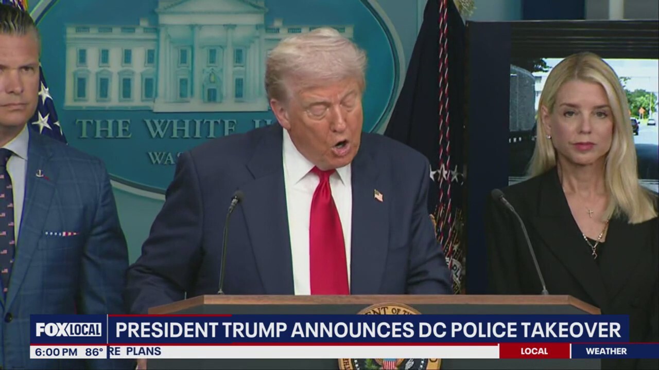 THE SIX: President Trump declares DC takeover