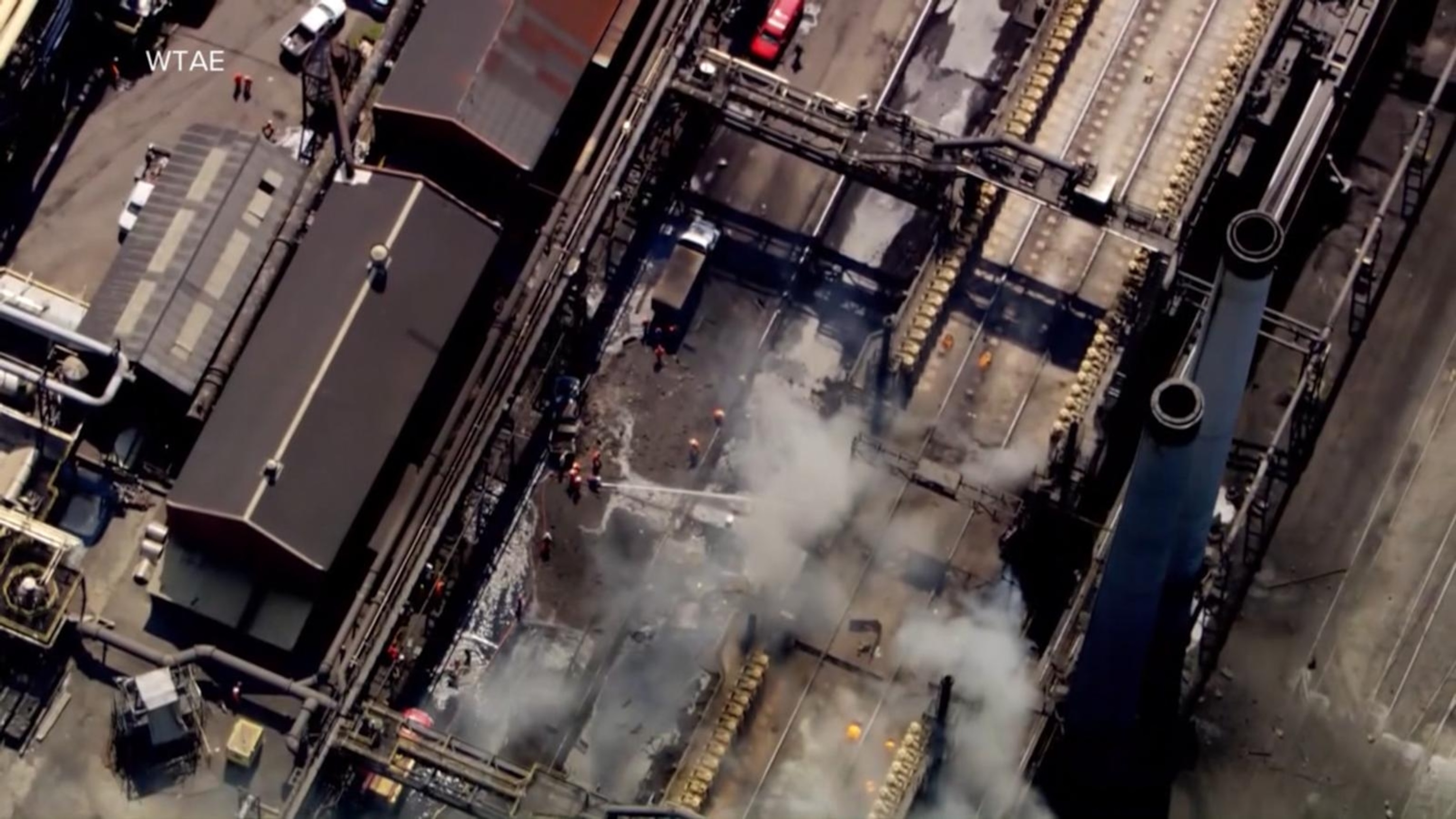 Urgent search after deadly steel plant explosion outside Pittsburgh