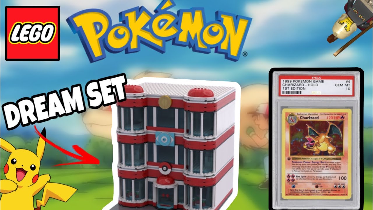 LEGO Pokémon Center Modular Building MOC