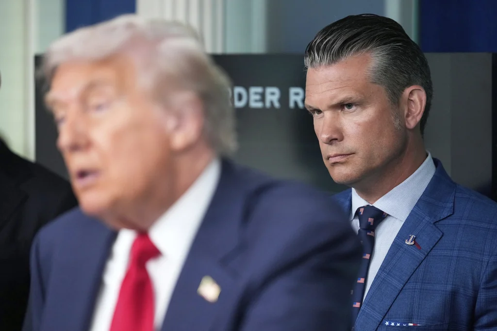 Hegseth says he’s ‘not tipping’ his hand on US troop deployment to Mexico