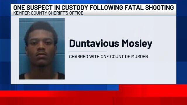 Bond set for Duntavious Mosley after fatal shooting in Kemper County