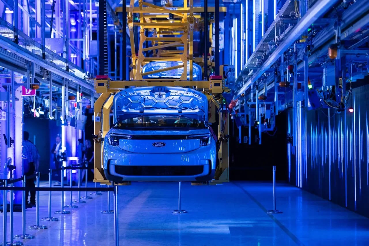 Cybertruck Chief Tips Hat To Ford For 'Reinventing' EV Assembly Line ...
