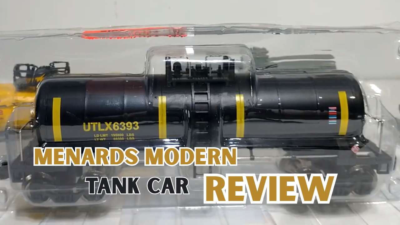 Menards Modern Tank Car Review - 'B-' - 'Not Their Best Effort'