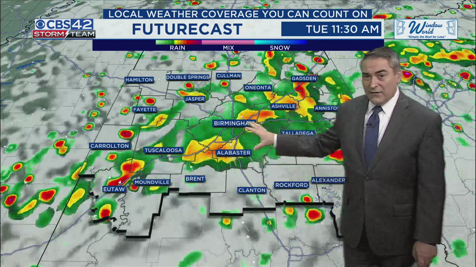 Heavy Rain and Flooding Threat Tuesday and Wednesday - CBS42 News ...