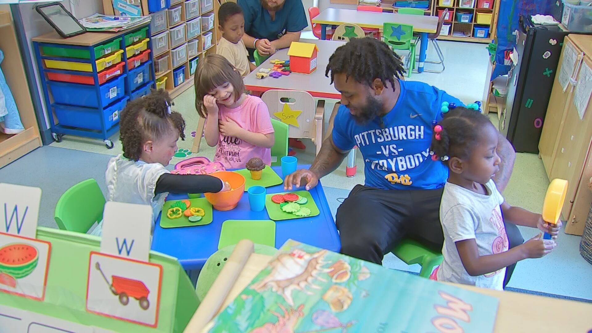 Star Pitt running back giving back to kids in need through books