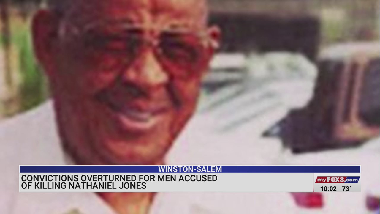 Convictions overturned for men accused of killing Nathaniel Jones