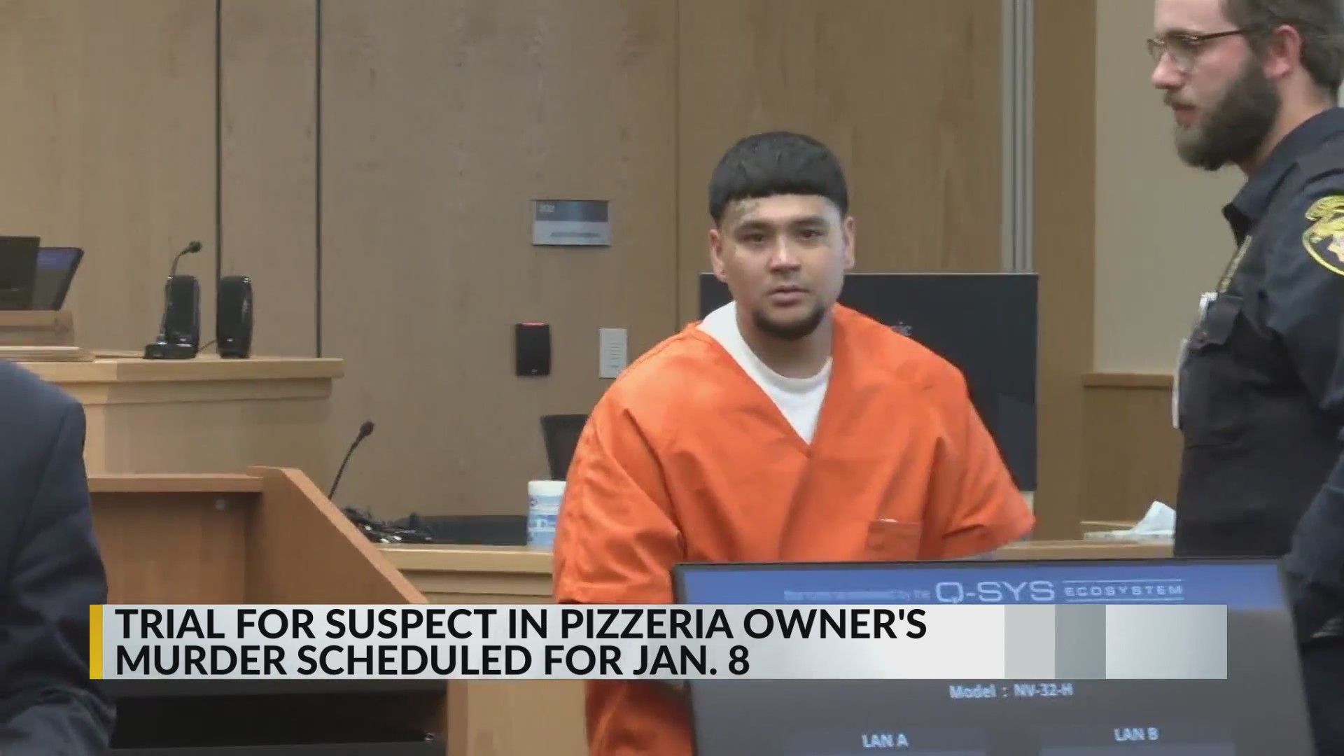 Trial scheduled for suspect in Albuquerque pizzeria owner's murder