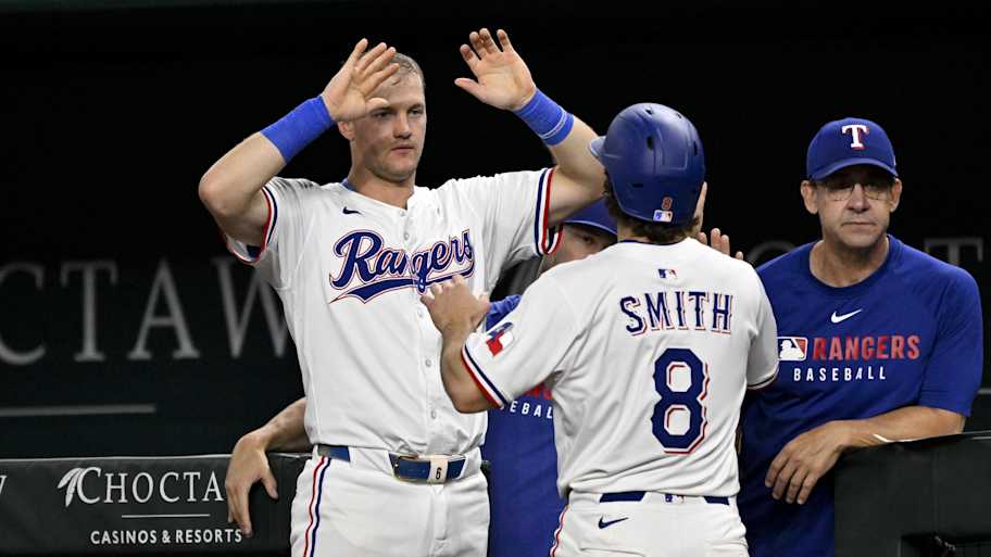Rowdy Tellez, Jake Burger Rescue Rangers to Beat Diamondbacks in Opener