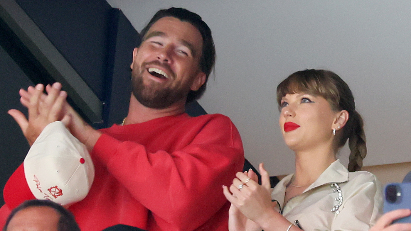 Taylor Swift to guest on boyfriend Travis Kelce's 'New Heights' podcast ...