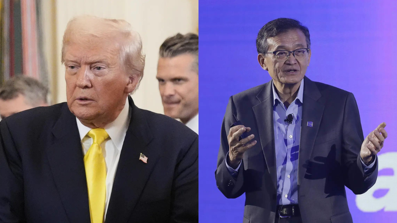 President Trump calls Intel CEO a 'success' after meeting
