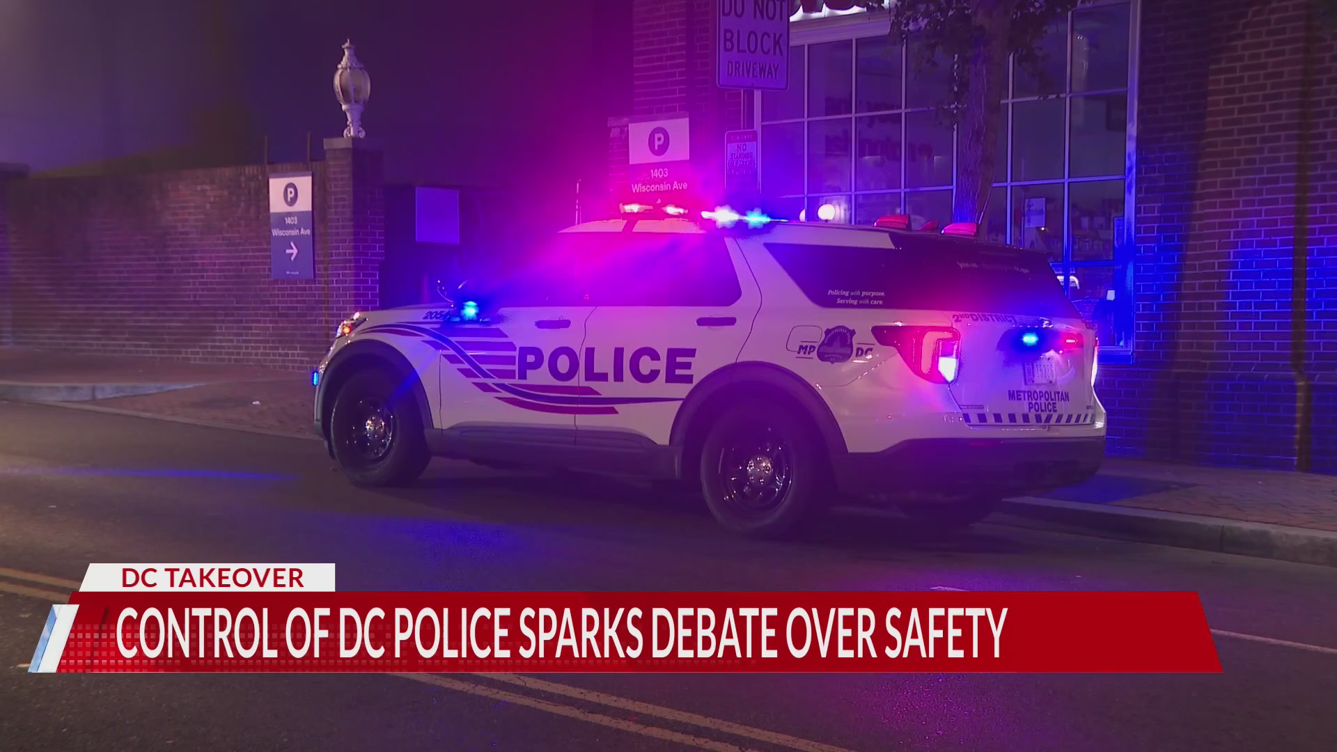Control of DC police sparks debate over safety