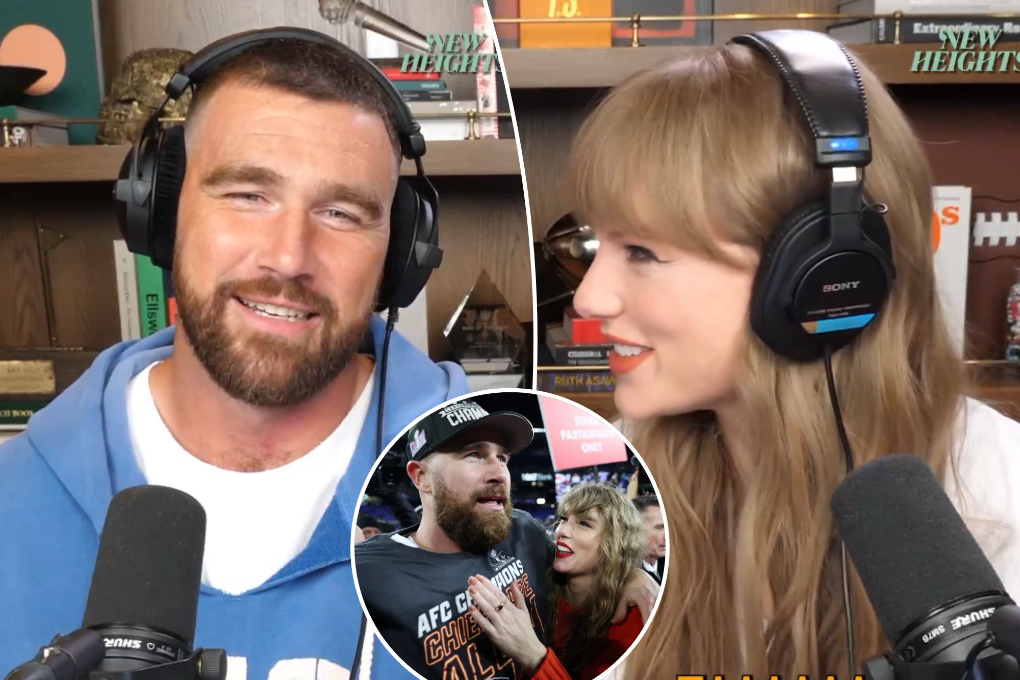 Taylor Swift shows off new album after reveal as Travis Kelce’s ‘New ...