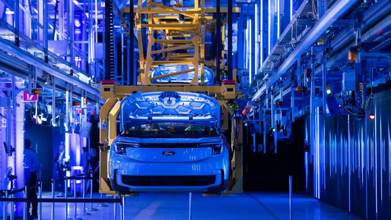Cybertruck Chief Tips Hat To Ford For 'Reinventing' EV Assembly Line ...