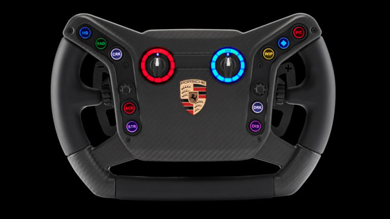 VPG Sim unveils licensed Porsche Cup steering wheel in world first for ...