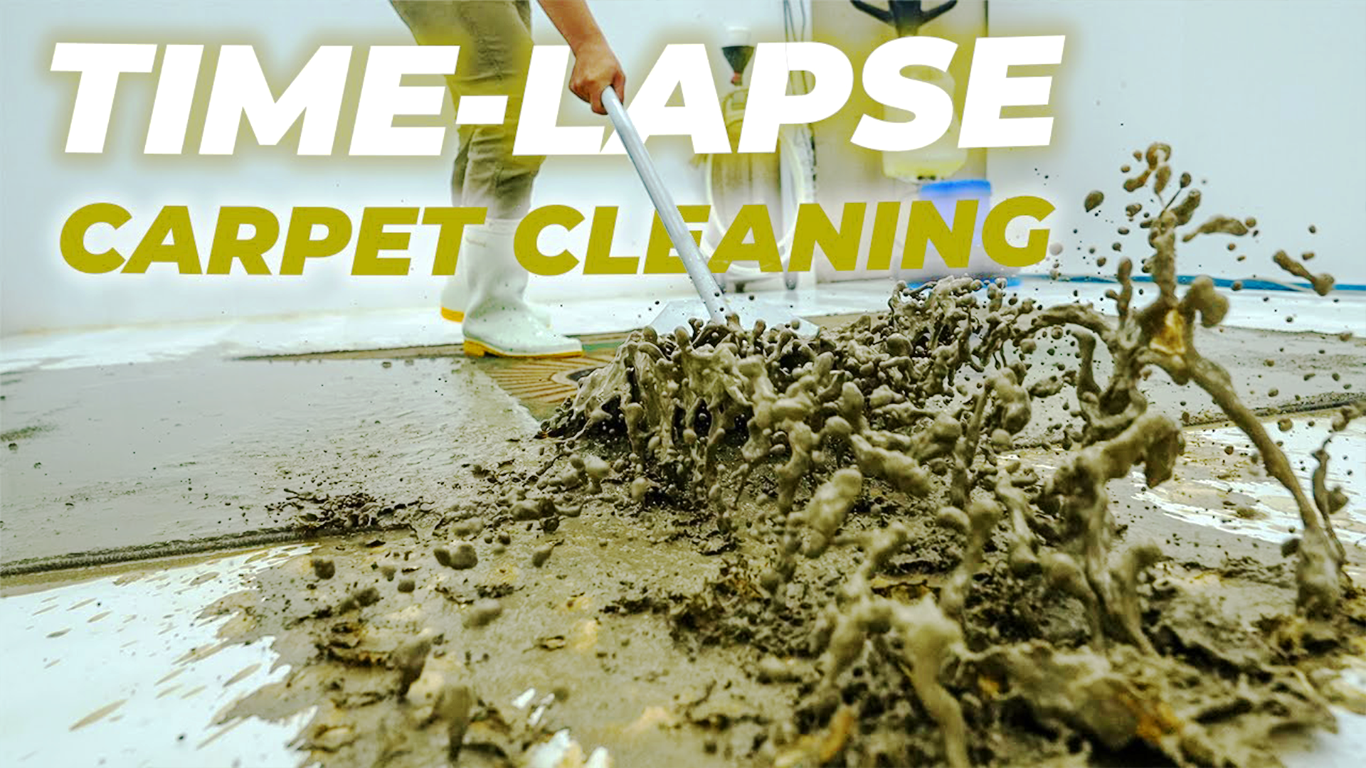 Revealing Hidden Weave Under Mud and Dust – Timelapse Video