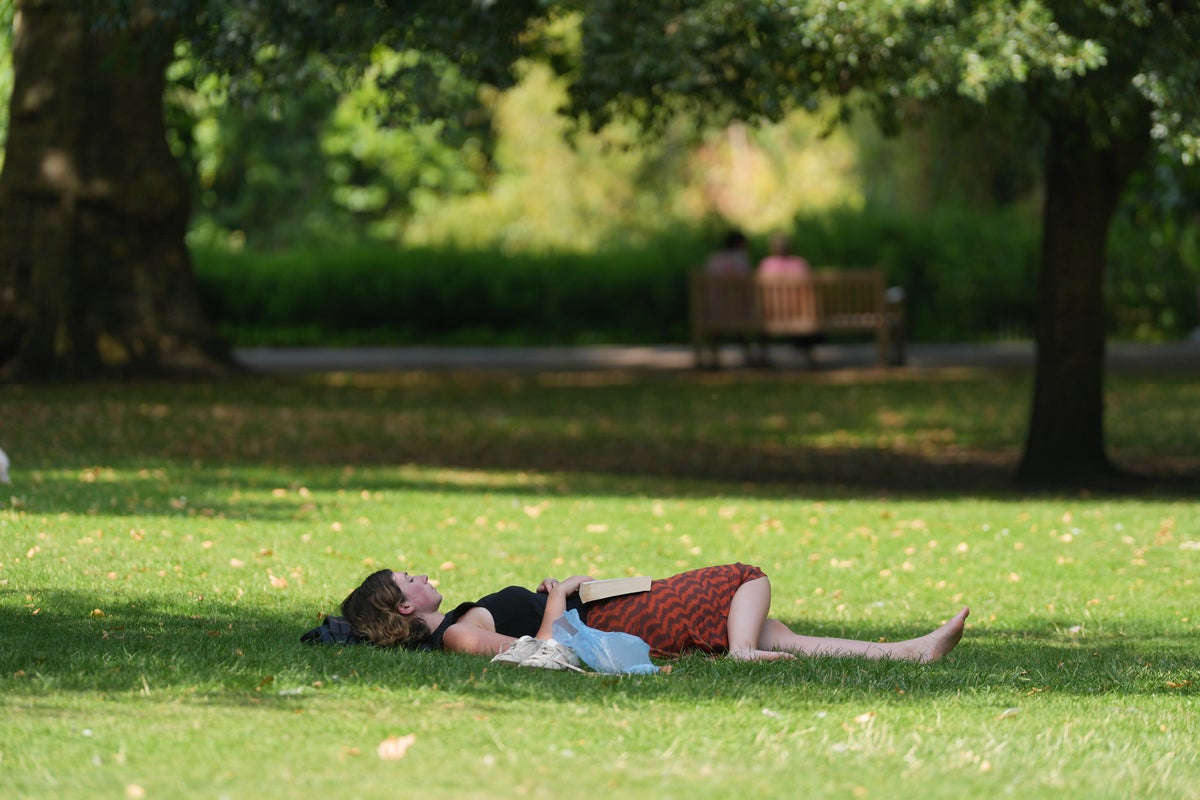 Amber heat health warning kicks in as temperatures in UK set to soar to 34C