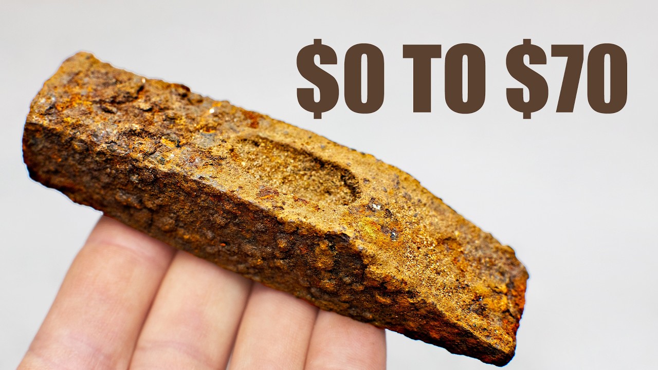 Rusty hammer makeover