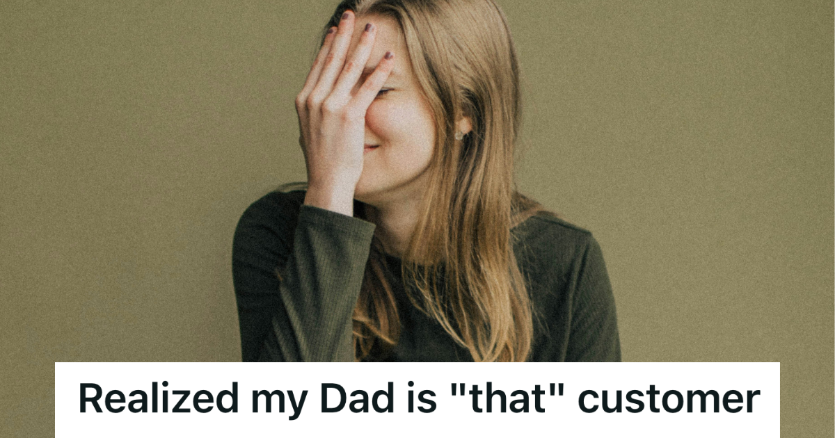 Her Father Reached Into The Cashier’s Space Without Thinking, So One ...