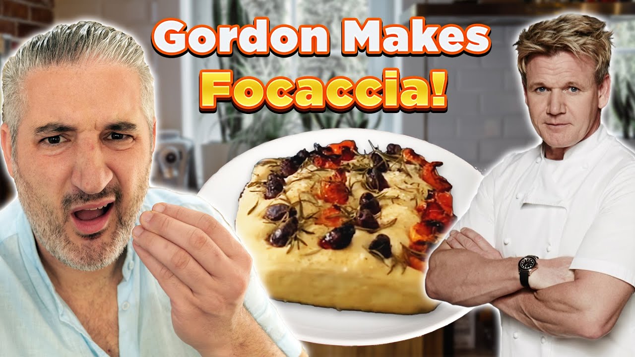 Italian Chef Breaks Down Gordon Ramsay’s Focaccia