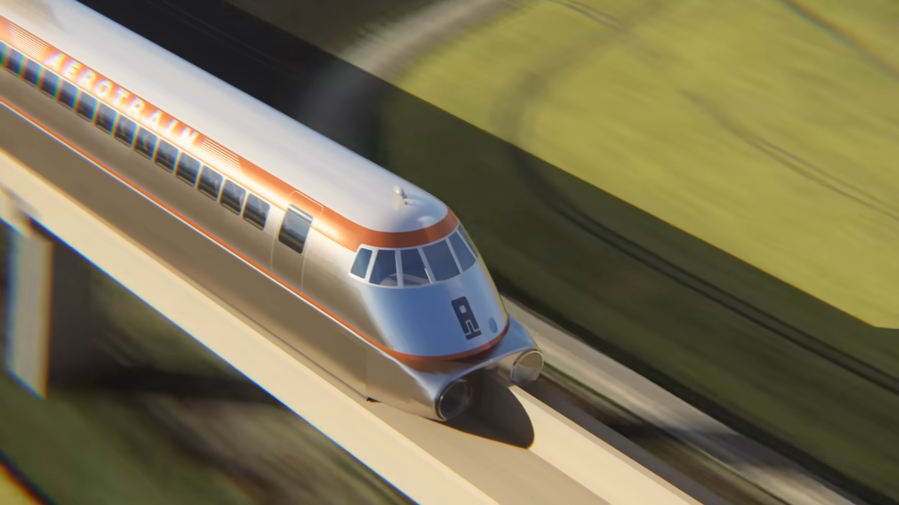 The Aerotrain - The 250 MPH Hovering Bullet That Could Have Changed ...
